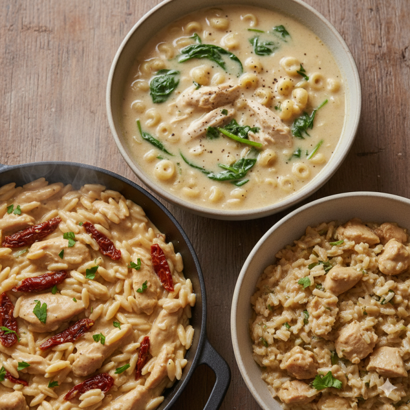 9 one-pot chicken dinners