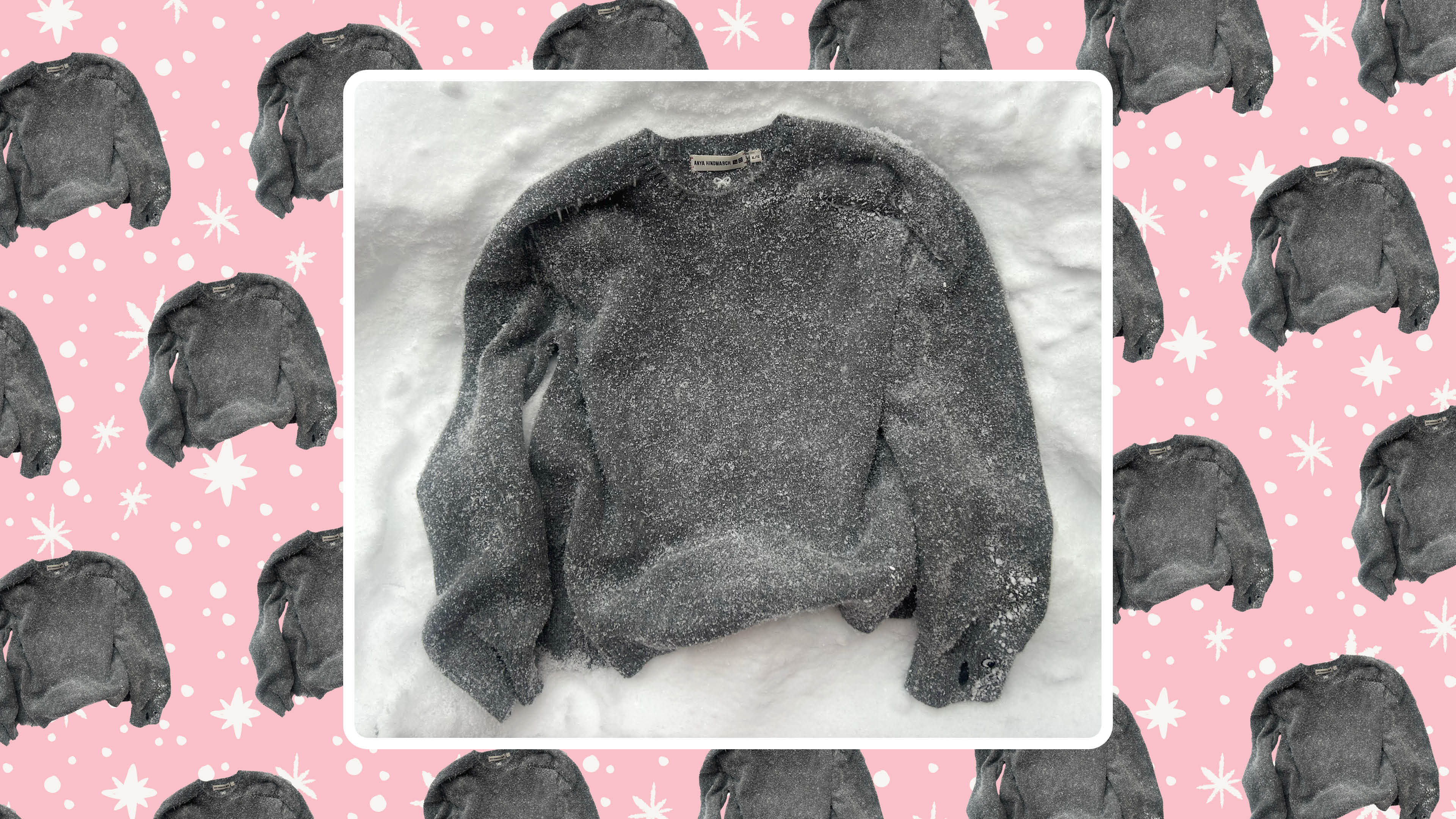 How to snow wash your sweaters