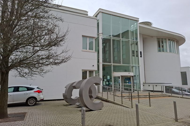 Exeter police standoff with man who went berserk after trousers row