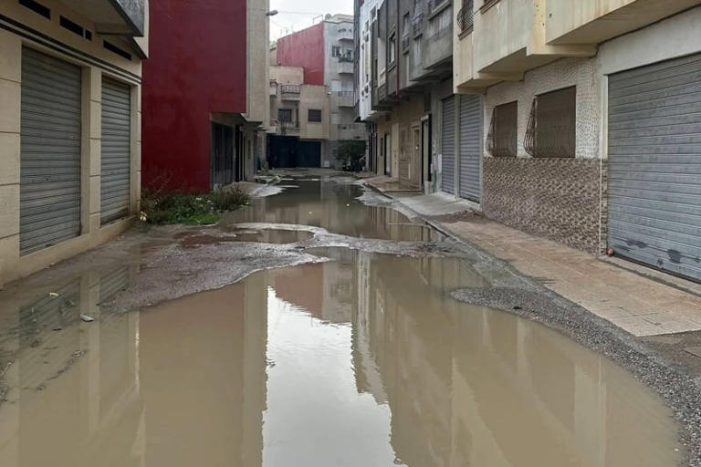 Heavy rains expose infrastructure gaps in Martil