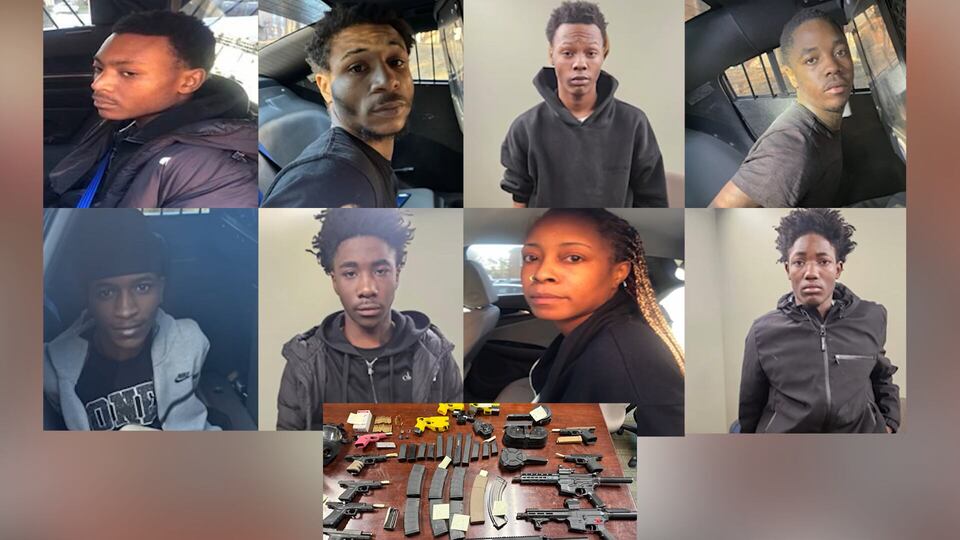 Video: 8 arrested as APD busts alleged citywide larceny ring