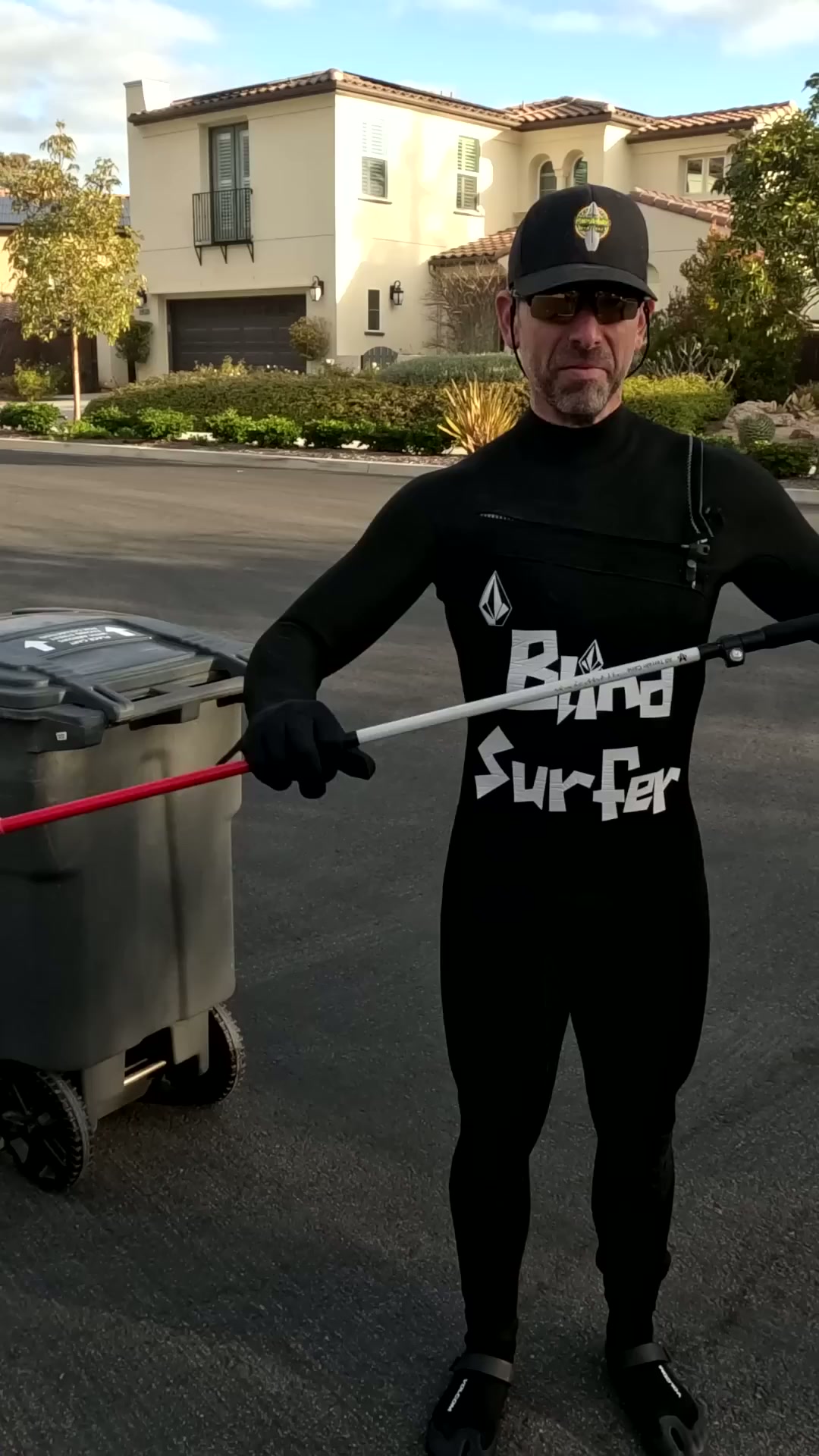 New prototype weapon tested by blind guy #shorts