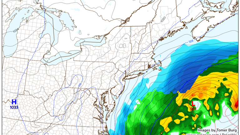 Forecast models are predicting a bomb cyclone off the East Coast this ...