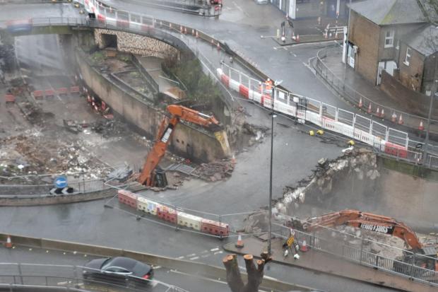Photos and videos show latest demolition amid Queensway project in Southend