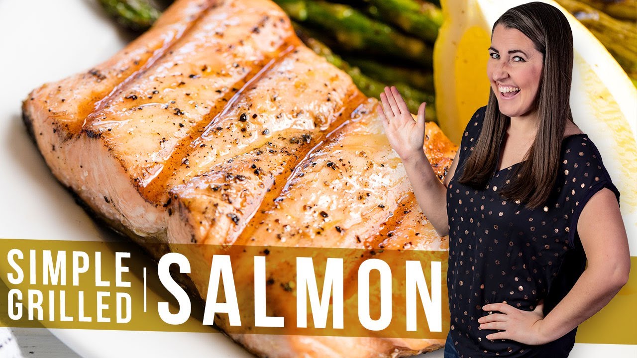 How to make simple grilled salmon | The Stay At Home Chef