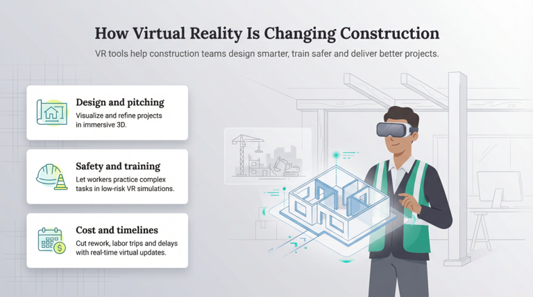 How virtual reality is changing construction