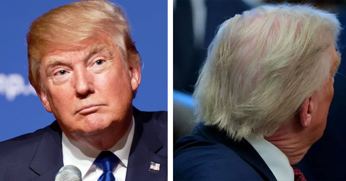 Trump’s gray hair sparks bold reactions after he drops the dye