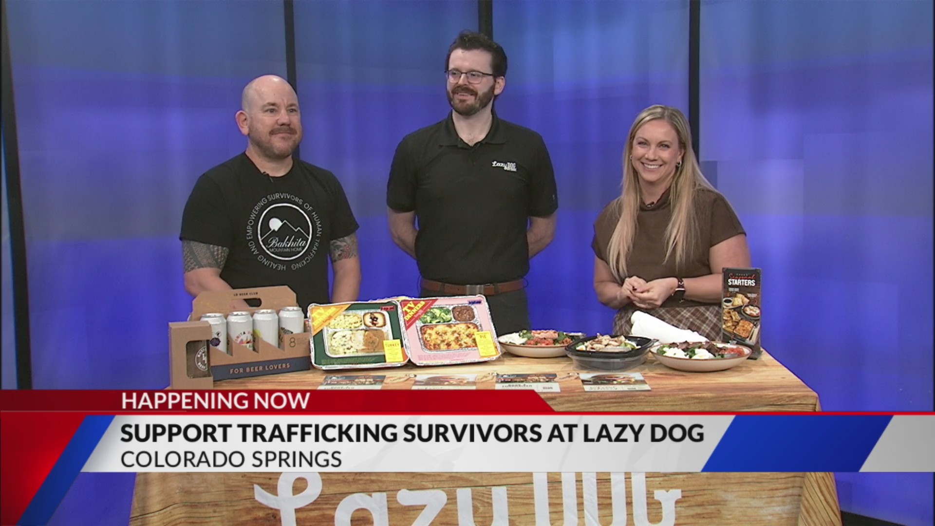 Dine to donate: Lazy Dog supports human trafficking survivors