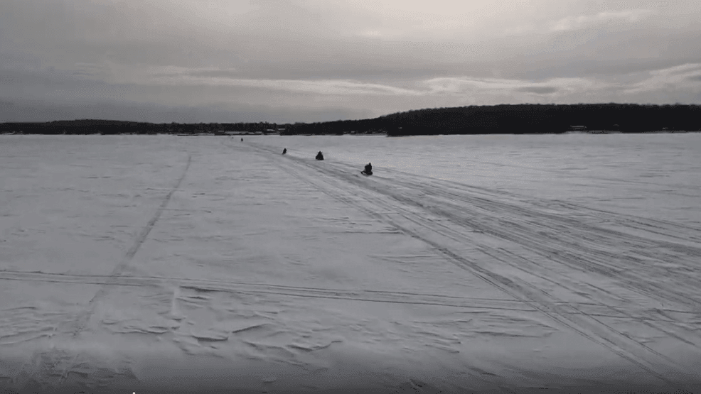 International ice bridge opens for winter recreation between US and Canada