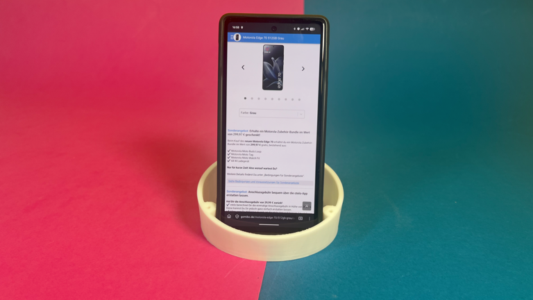 Motorola Edge 70 zum Bestpreis: 100 Euro günstiger und 50-GB-Tarif ...