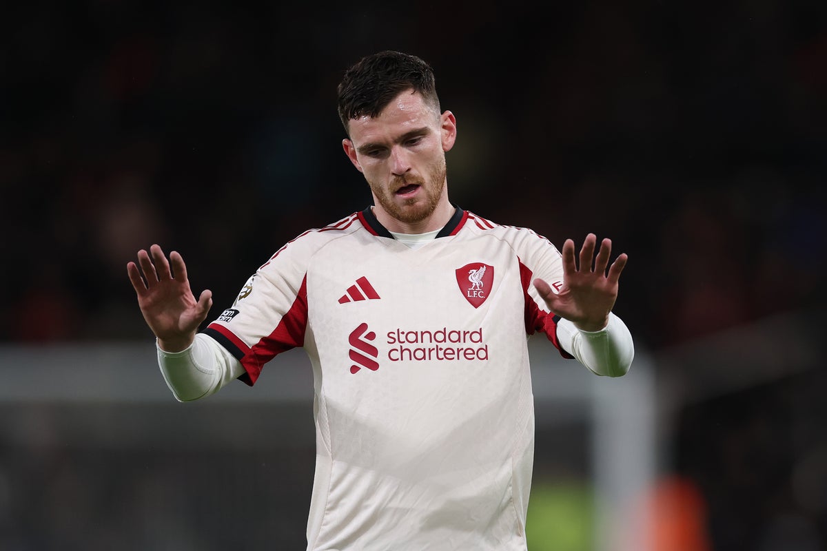 Slot expects Robertson to stay at Liverpool after Spurs interest