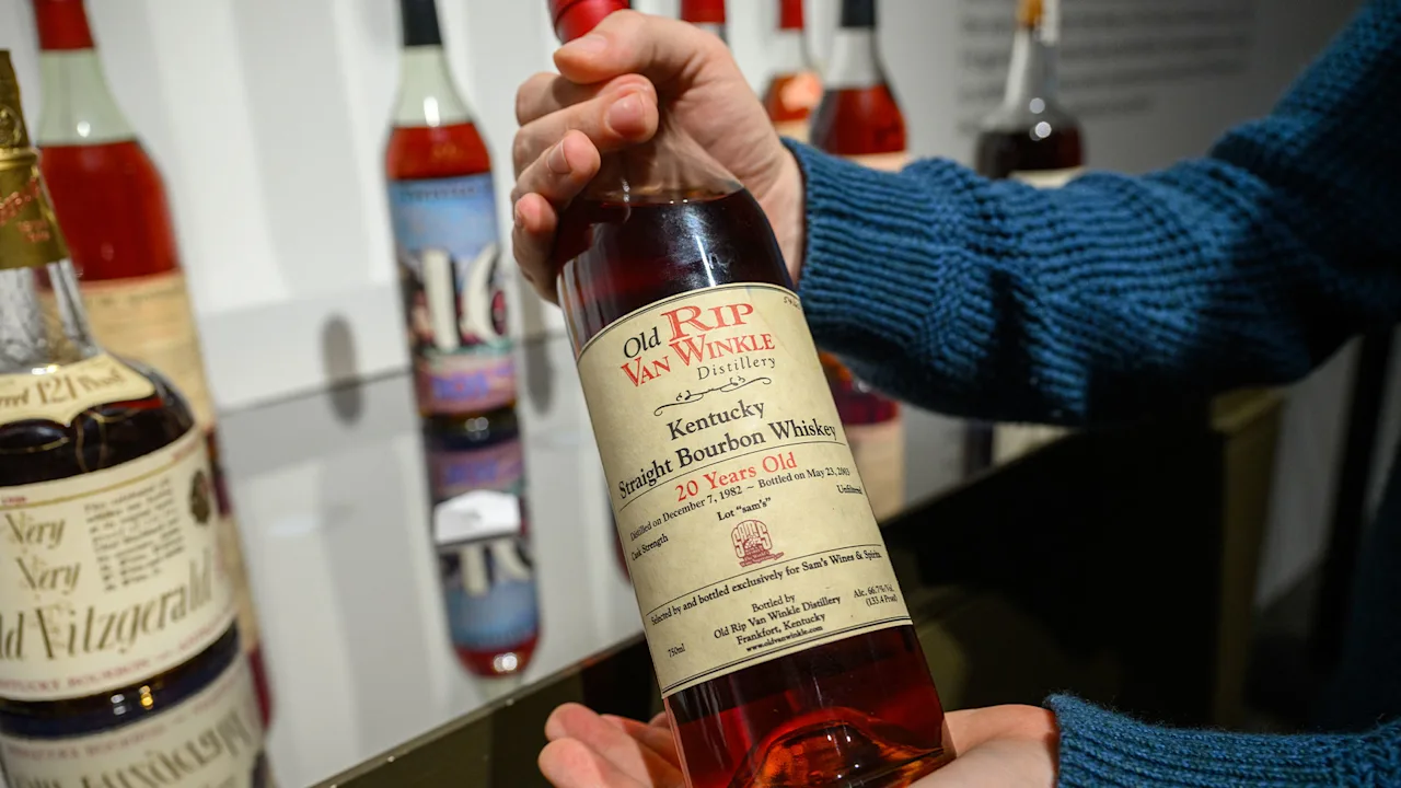 A 1982 bourbon just became the most expensive American whiskey ever sold
