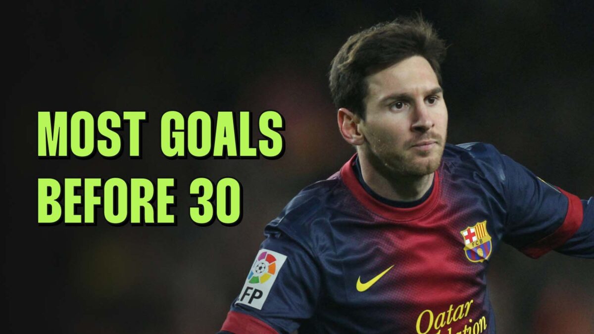 The 10 footballers with most goals before turning 30: Pele above Messi ...