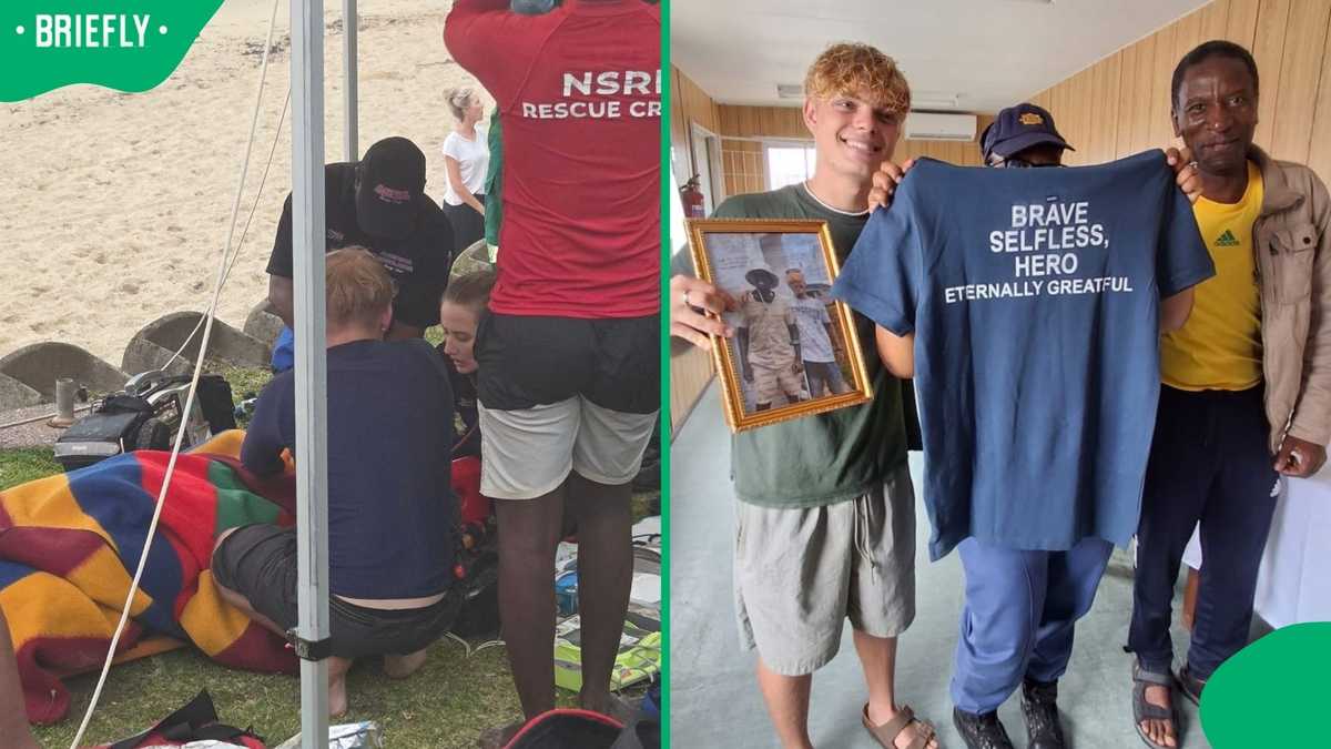 Dainfern College learner saves police officer at Kei Mouth beach with ...