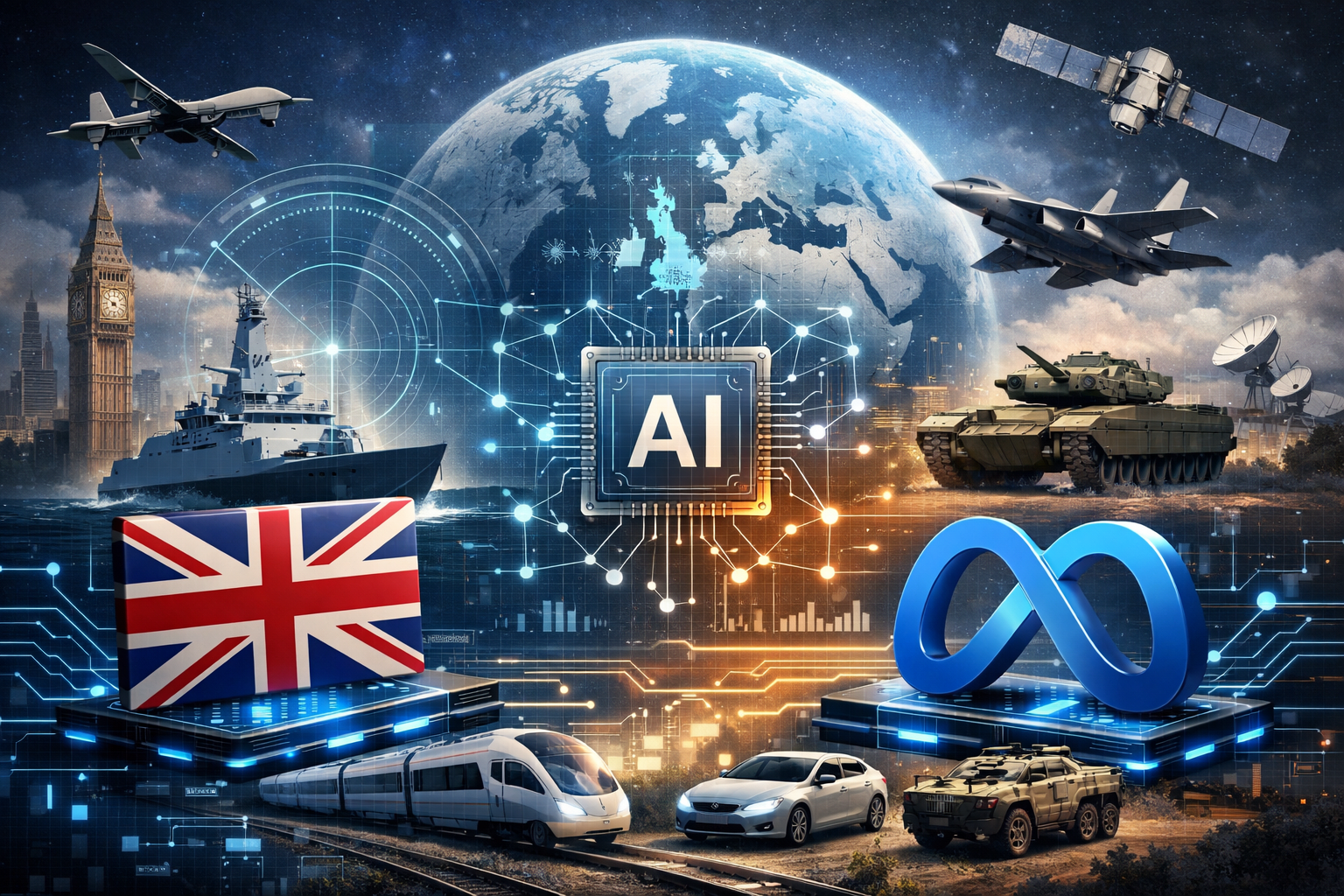 UK partners with Meta to develop sovereign AI tools for transport and ...