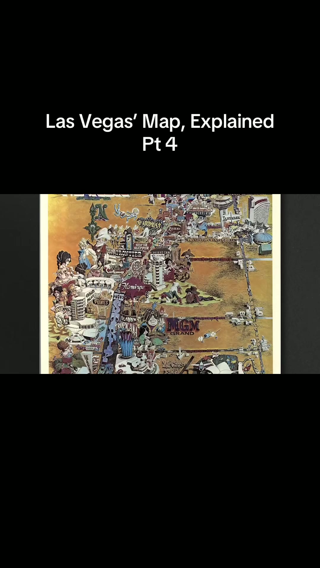 Las Vegas’ map, explained #travel #history #map #geography #vegas #nevada