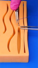 Medical sutures up close and perfect #fblifestyle