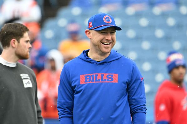 Bills promote OC Joe Brady to head coach on 5-year deal