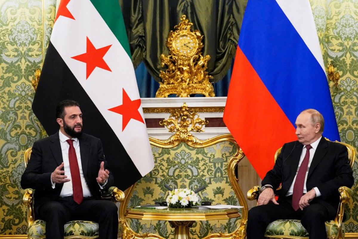 Conflict Syrië - Syrische president al-Sharaa en Poetin ontmoeten ...