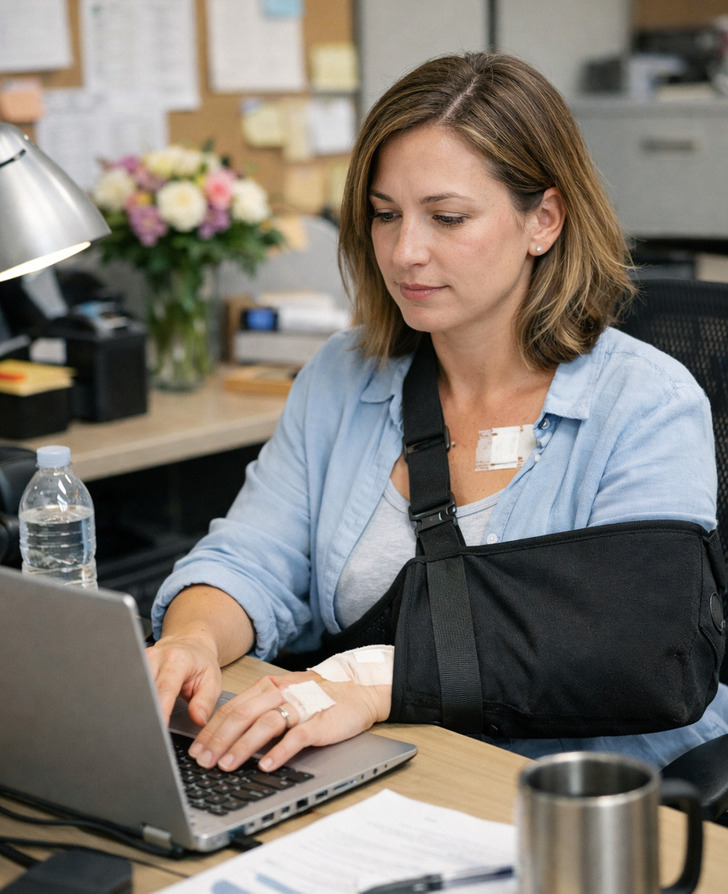 My boss made me work after surgery, but karma caught up to him