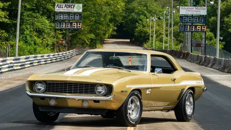 Prototype Yenko Camaro leads seven-figure American muscle sales
