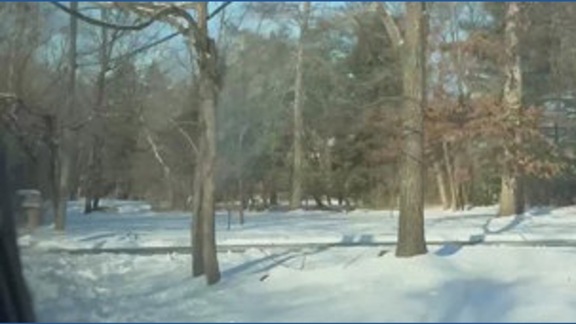 Take a look at conditions on side roads