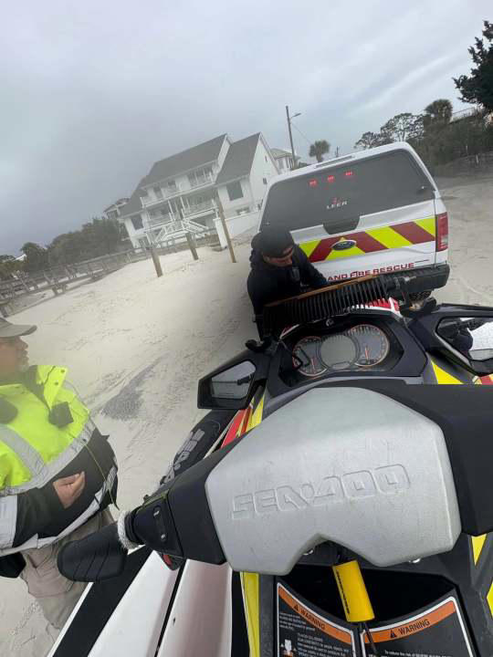 Lost kayaker rescued by Tybee Island Fire Rescue