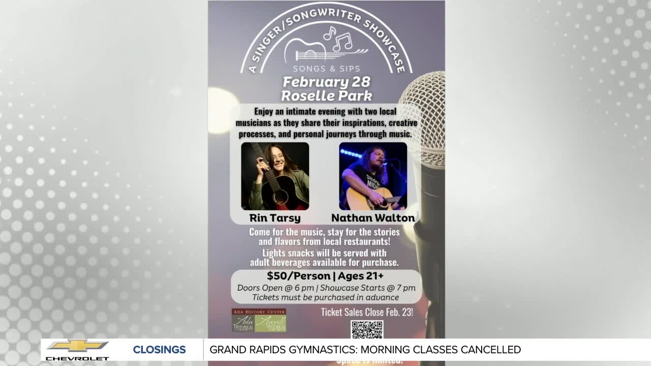 Songs and sips: A singer/songwriter showcase featuring two Michigan artists
