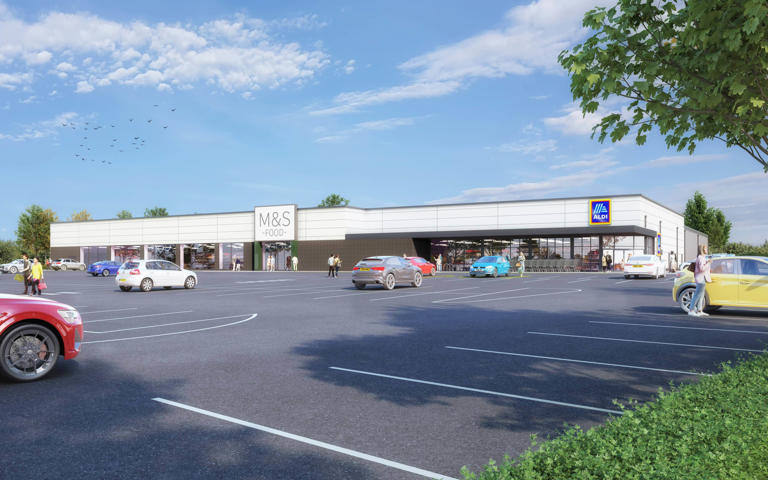 New pictures show how new Sunderland M&S Foodhall, Aldi and Starbucks ...