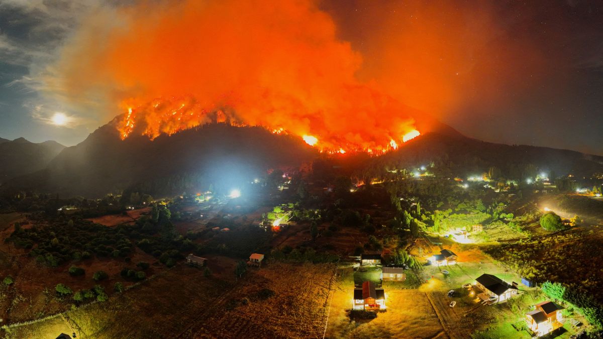 Incendios en Chubut: el fuego ya arrasó más de 40 mil hectáreas y ...