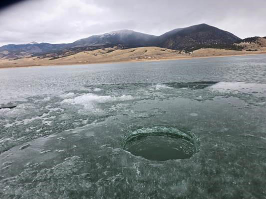 Ice fishing now available at Eagle Nest Lake State Park