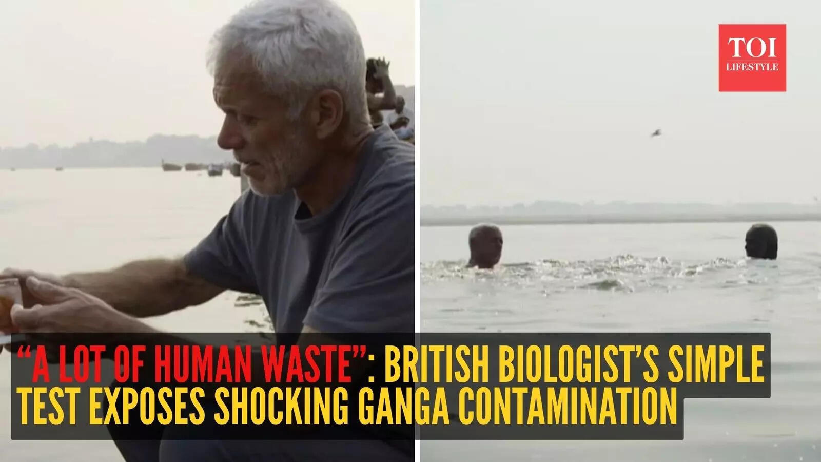 A lot of human waste: British biologist’s simple test exposes shocking ...