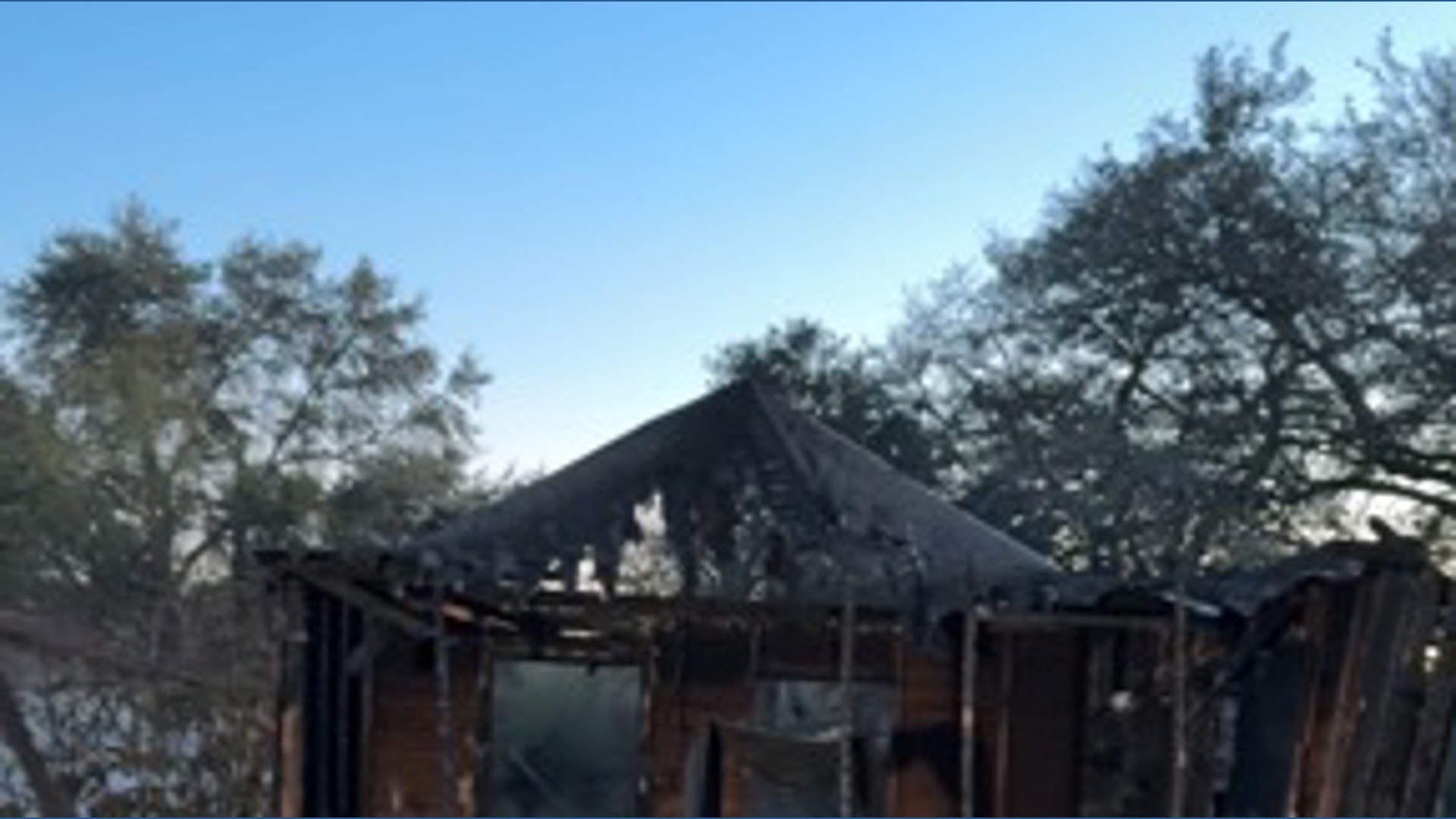 Falfurrias man loses home in fire, family grateful he made it out safely