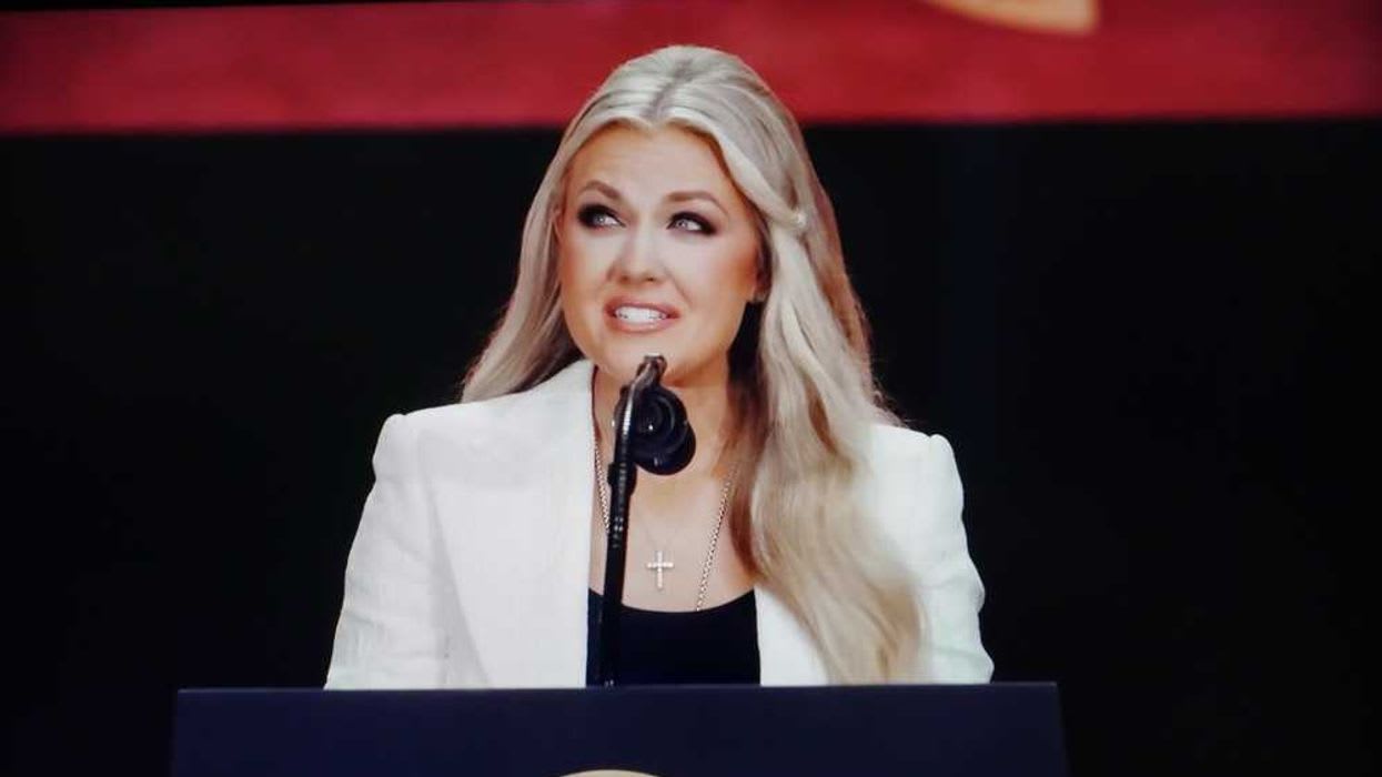 MAGA hosts angry as drag queen dresses as Erika Kirk