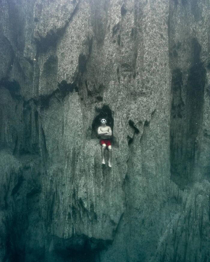 Sudden shiver down my spine: 49 pics to show why the fear of deep water ...