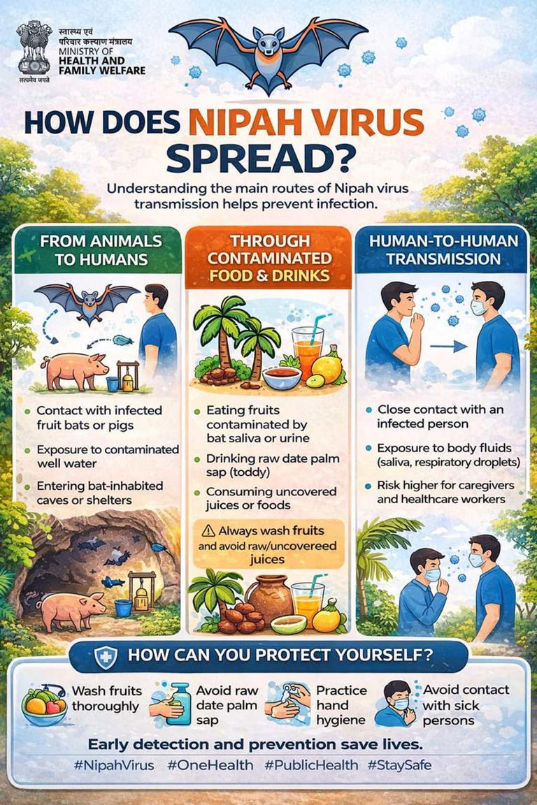 Nipah virus outbreak: Concerns after deadly disease with no cure ...