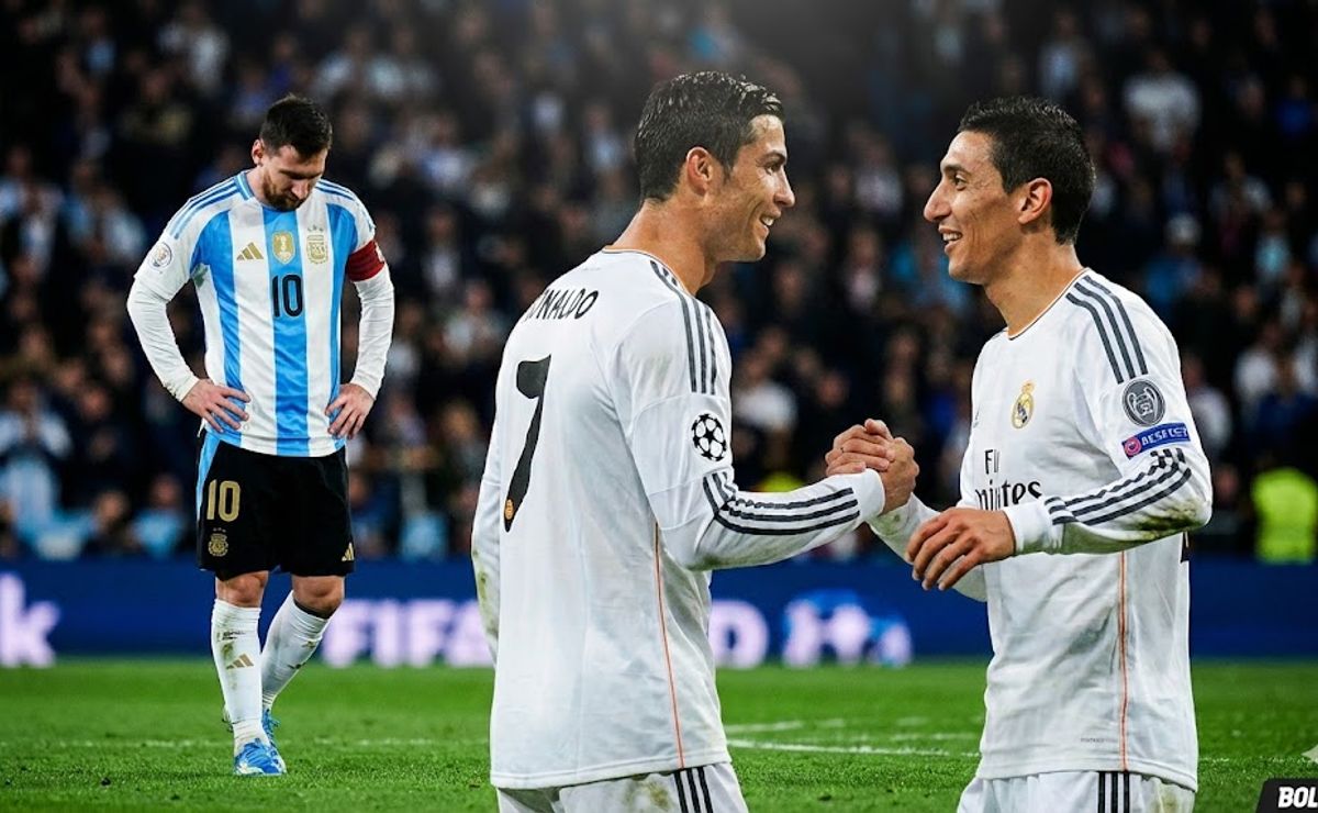 Angel Di María: “Cristiano Ronaldo es el número uno, lejos”