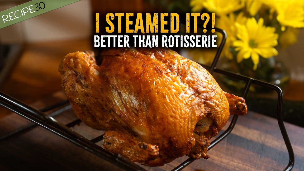 The crispiest salt & pepper roast chicken you’ll ever make