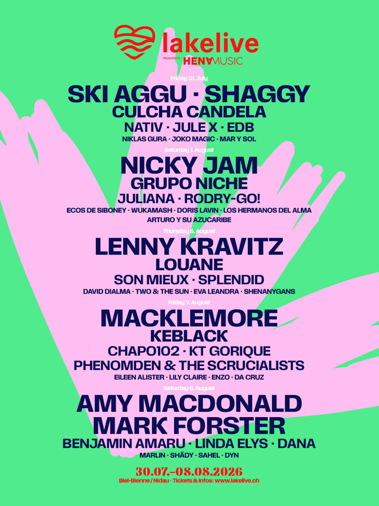 Salsa-Band Grupo Niche kommt ans Lakelive Festival