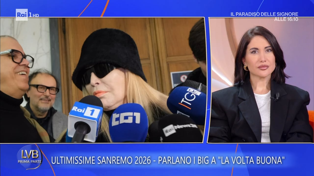 Ultimissime da Sanremo, parlano i big - La volta buona - 27/01/2026