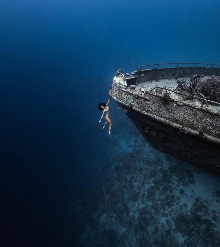 Sudden shiver down my spine: 49 pics to show why the fear of deep water ...