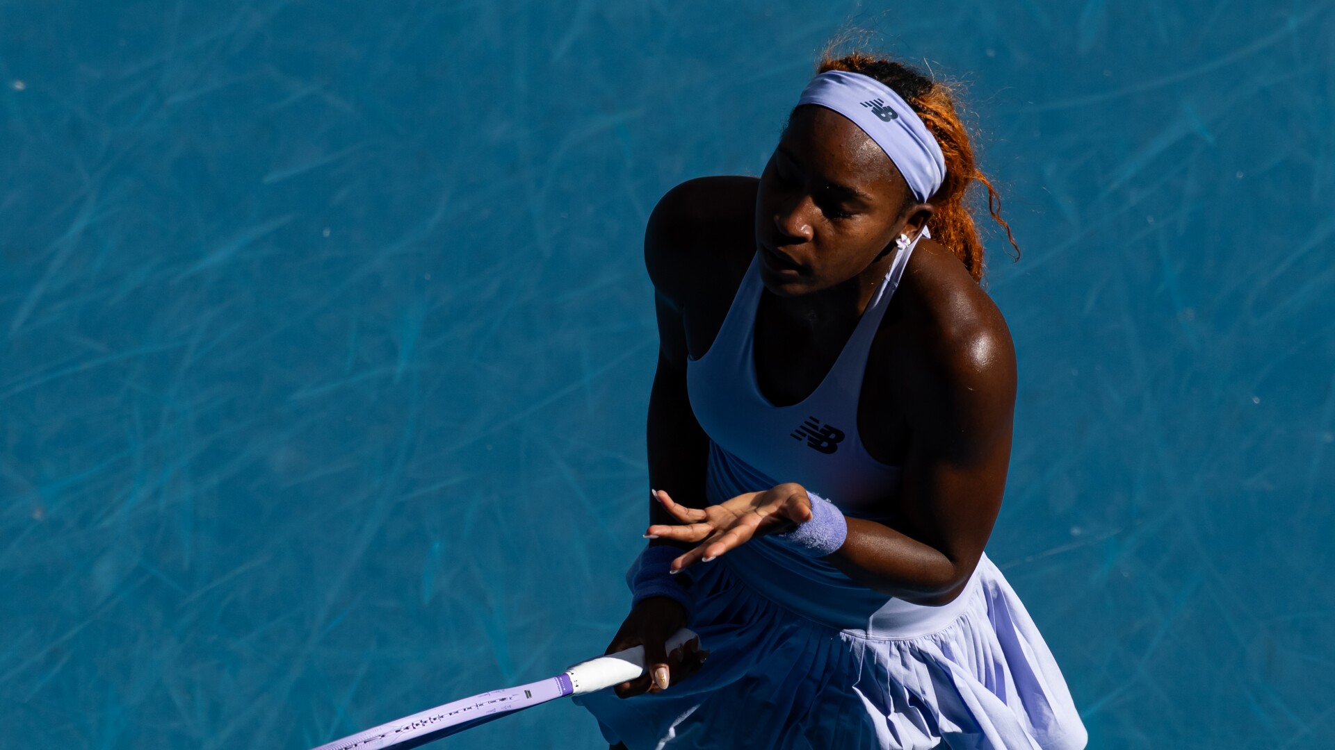 'Emotional' Coco Gauff smashes racket in frustration after Australian ...