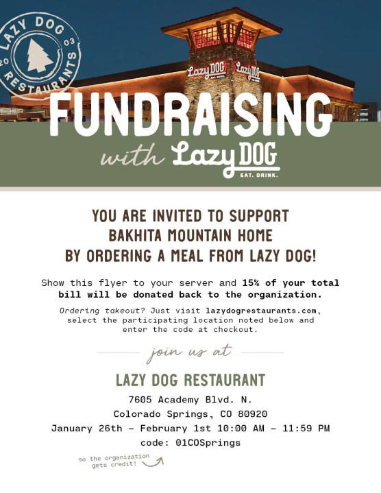 Dine to donate: Lazy Dog supports human trafficking survivors