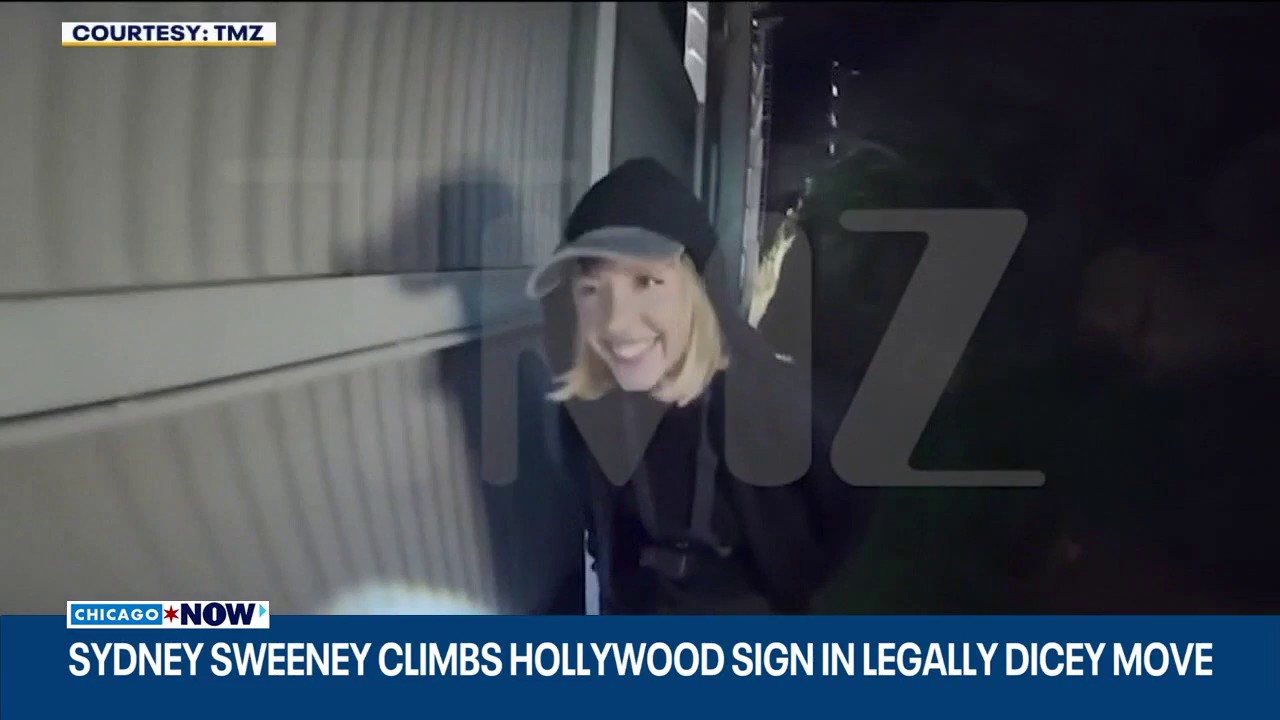 TMZ: Sydney Sweeney’s Hollywood sign promotion faces possible police ...