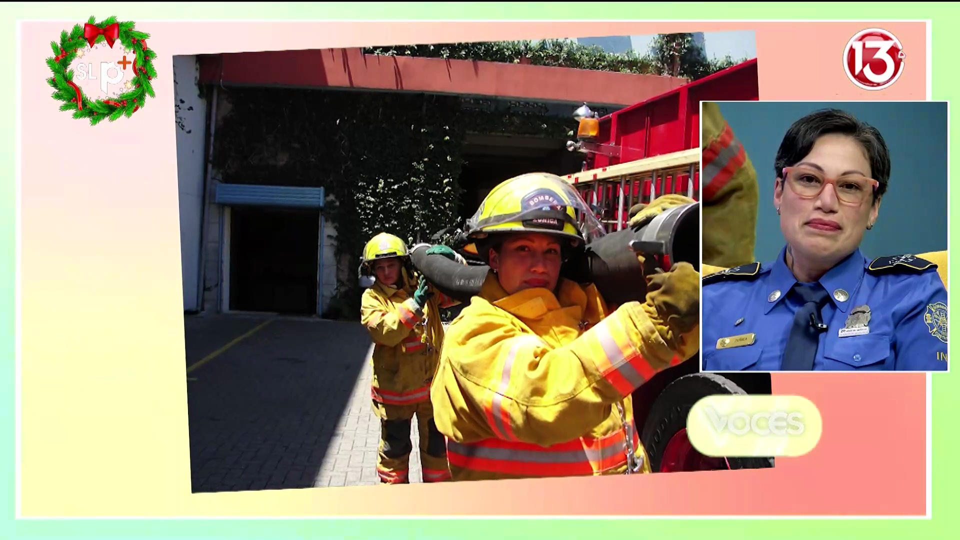 SLP lunes 15 dic entrevista VF Olga Zúñiga Núñez bombera