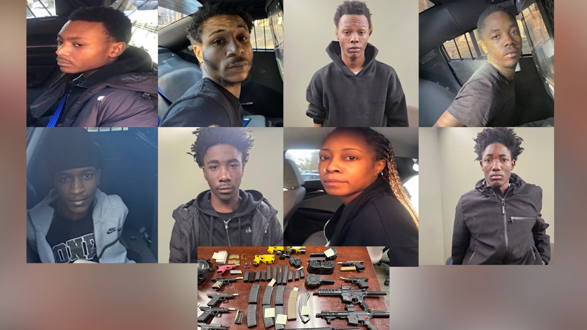Video: 8 arrested as APD busts alleged citywide larceny ring