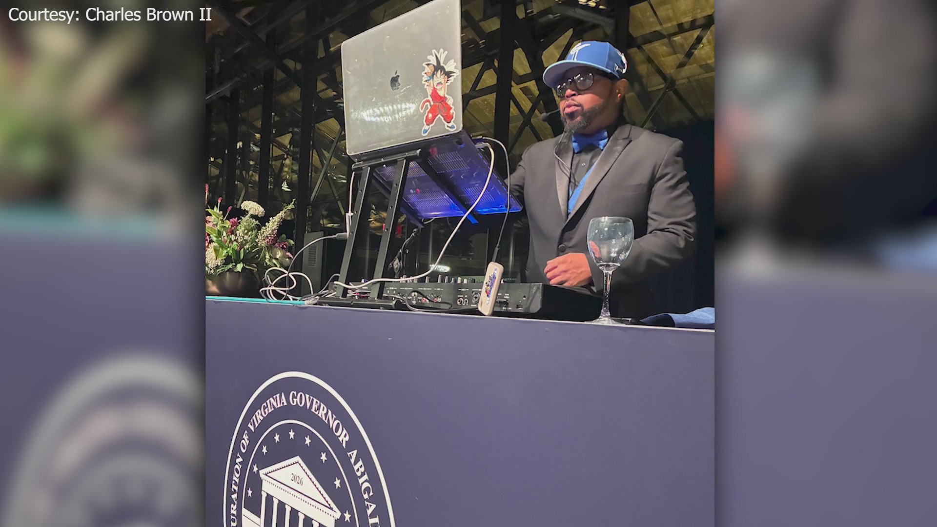 Local DJ plays at Governor Abigail Spanberger's inauguration ball
