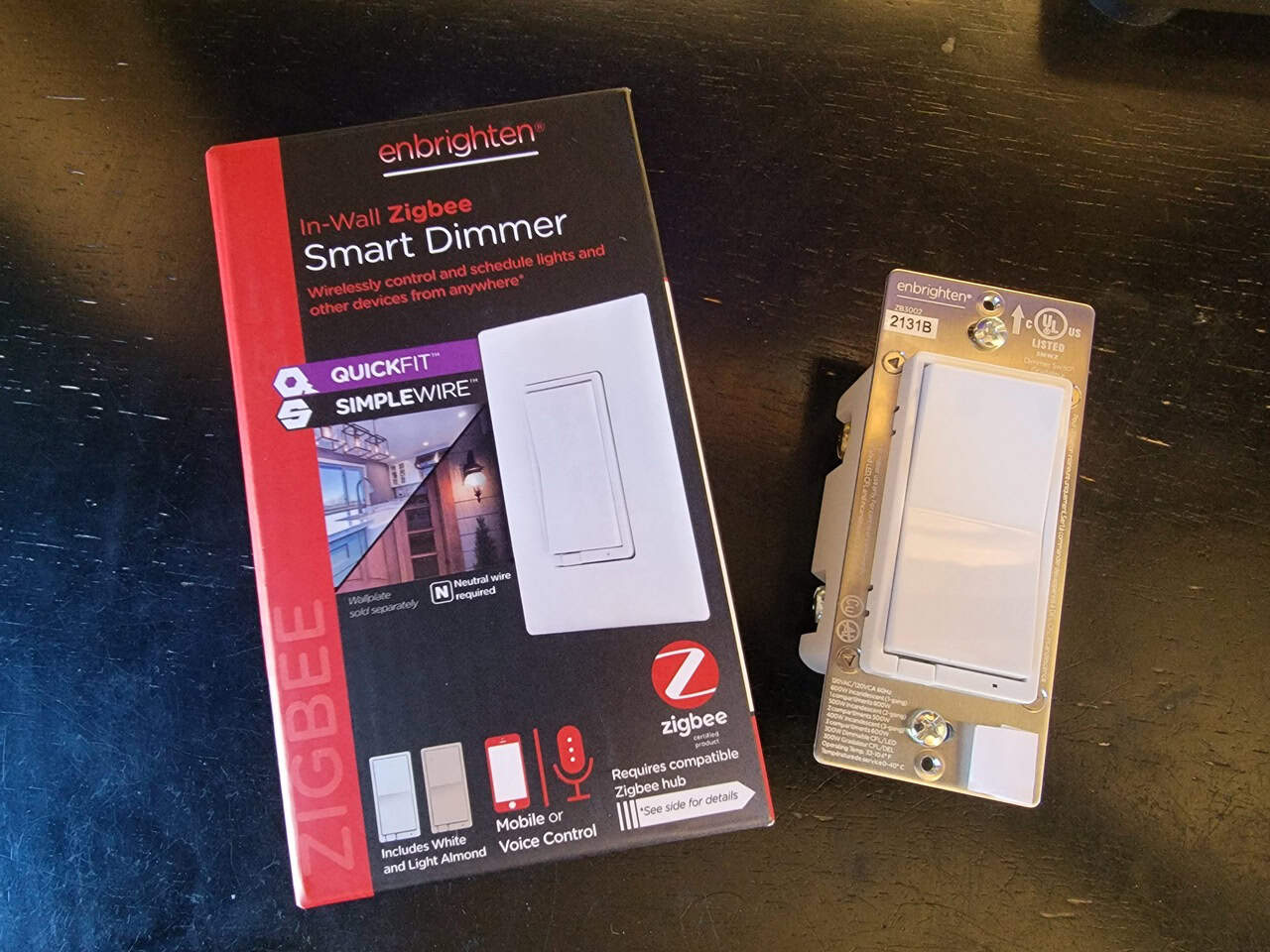 Enbrighten Zigbee smart dimmer switch review