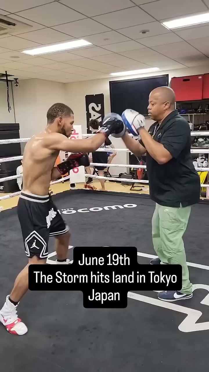 Brian Norman Jr. says a storm ⛈️ is coming to Japan 🇯🇵