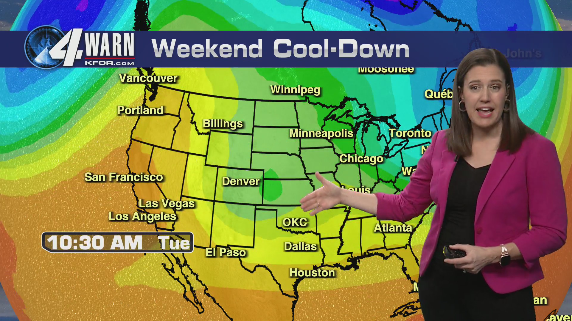 Emily Sutton tracks slowly warming temps and our next system (1/27/26 ...